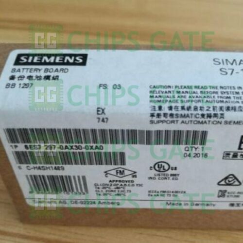 Siemens S7-1200 battery board 6ES7 297-0AX30-0XA0 Fast Ship – SeekPLC